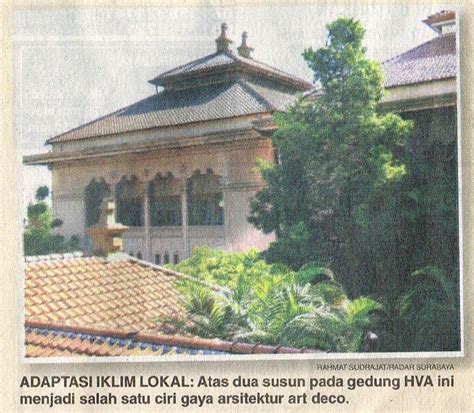 Menelisik Sejarah Jalan Merak 4 Bangunan HVA Mengusung Gaya Art Deco