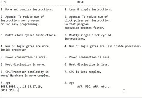 Embeddedsystems Cisc Risc Electronics Embeddedc Firmware