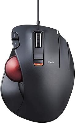 Elecom EX G Trackball Mouse 2 4GHz USB Wireless Ergonomic Design Thumb Control Smooth