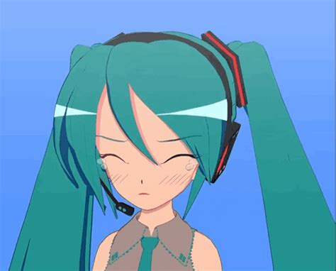 Hatsune Miku Crying Gif