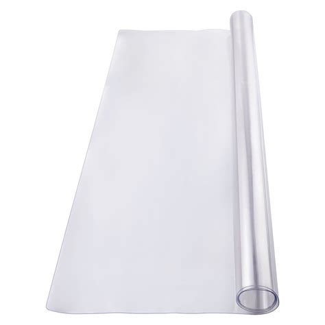 Pvc Table Protector 30x60 Inch Clear Pvc Desk Protector 1 5mm Thick