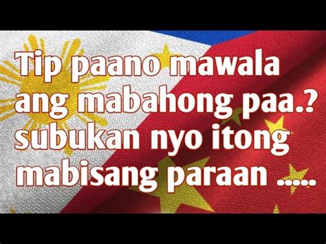 Paano Nga Ba Alisin Ang Mabahong Paa Sa Mabisang Paraan Tip Paano