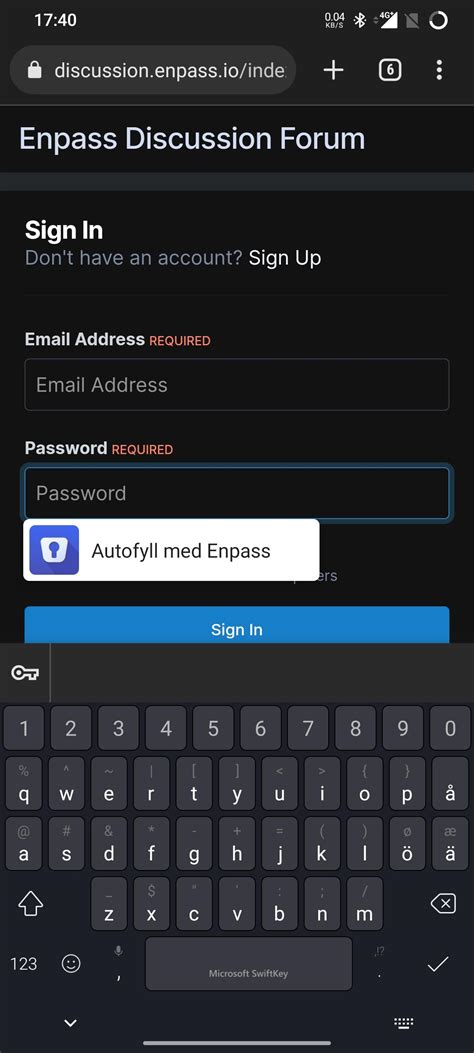 Keyboard Integration Gone Android Enpass Discussion Forum