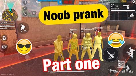 Noob Prank Part One Youtube