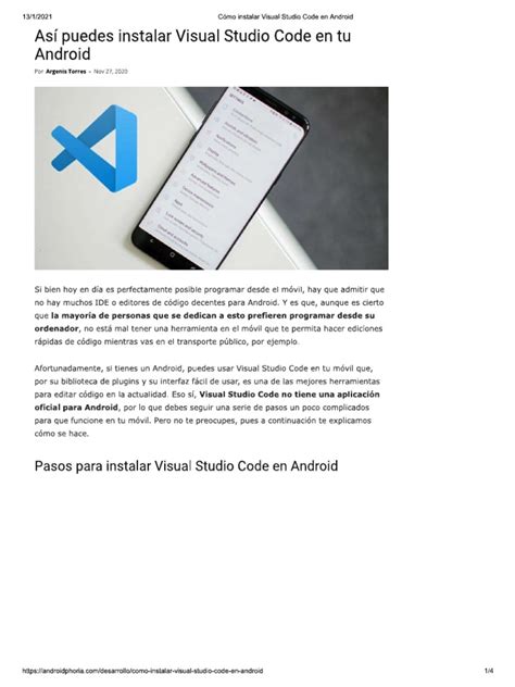 Vsc Android Pdf