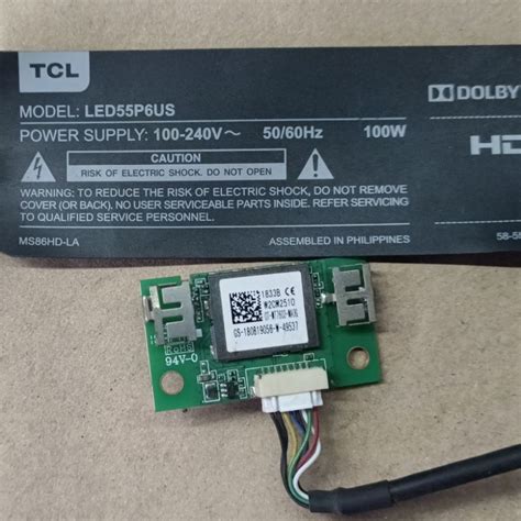 Tcl Led55p6us Wifi Module Shopee Philippines
