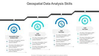 Geospatial Data Analysis Skills In Ppt Powerpoint Presentation Slide