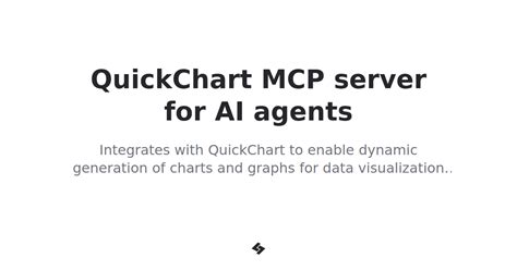 Quickchart Mcp Server For Ai Agents