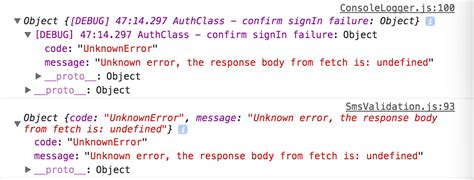Unknown Error The Response Body From Fetch Is Undefined At Nfirmsignin · Issue 1672