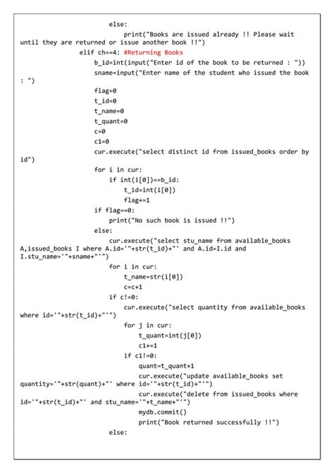 Python And Mysql Linking Class 12th Project File 23 24 Pdf