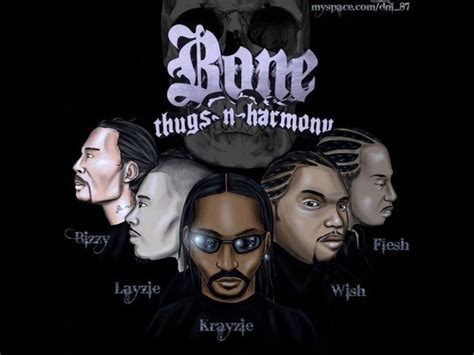 Bone Thugs N Harmony Thug Rap Lyrics Quotes Hip Hop Artwork