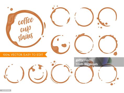 Cofffee Stains High Res Vector Graphic Getty Images