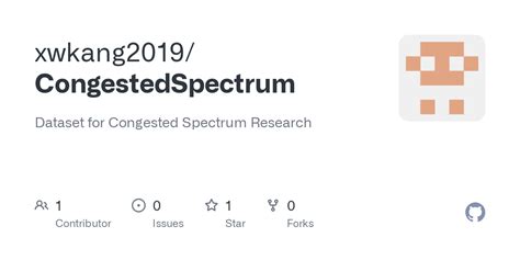 Github Xwkang2019congestedspectrum Dataset For Congested Spectrum