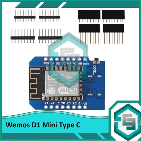 Wemos D1 Mini Tipo C Nodemcu 4mb Esp8266 Esp 12 E Lua Wifi Iot Internet