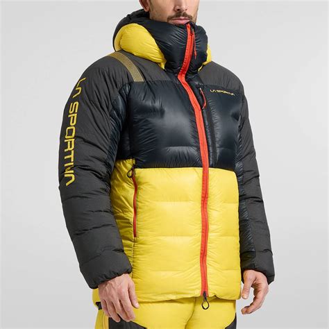Olympus Tech Down Parka Black Yellow La Sportiva® Uk Eu Official Store