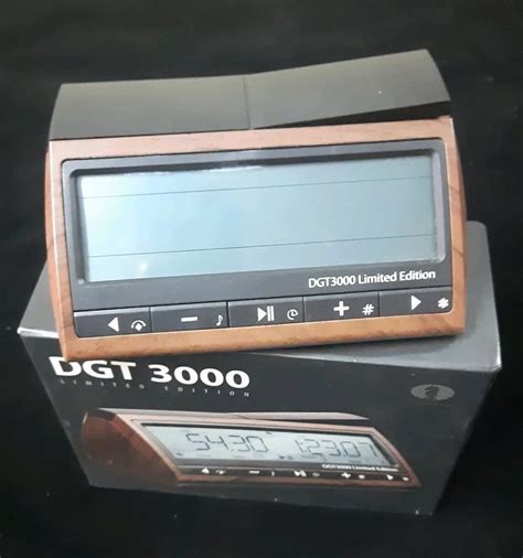 Abs Plastic Dgt 3000 Limited Edition Chess Clock Size 166 X 114 X 65