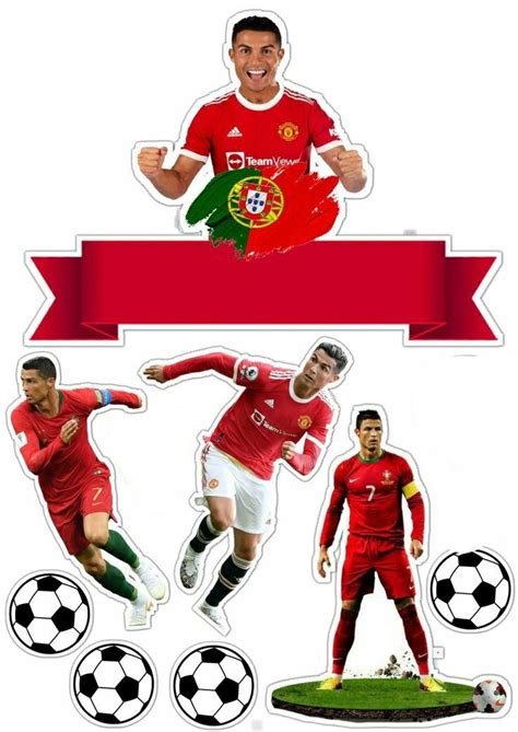 Ronaldo Cake Topper Printable