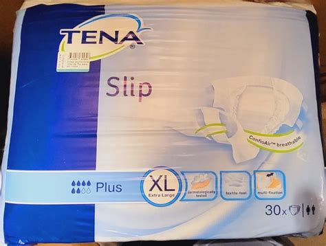 30x Tena Slip Plus Xl Extra Large Windeln Neu Neu Und Originalverpackt