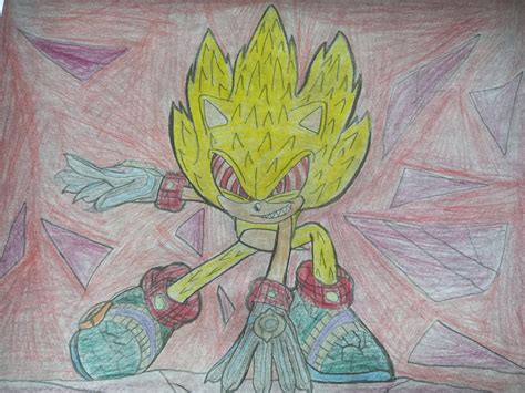 Sonic Prime Time Wars Fleetway Super Sonic By Sonicsleeper On Deviantart
