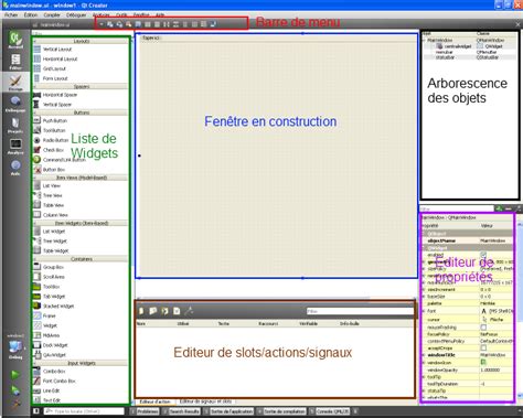 QT Designer Les Formulaires