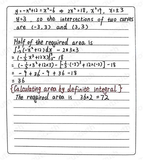 Solved 6 Figure 61 Shows Two Curves Yx2 6 And Y X212 On The