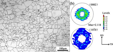 A Optical Microstructure And B Pole Figures Of Cr A Download