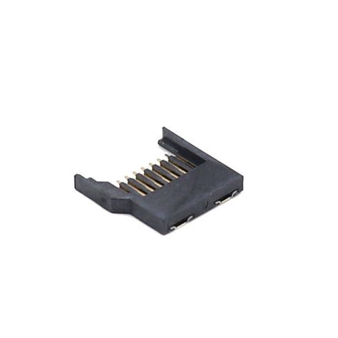 T Flash Smt Micro Sd Memory Card Connectors 8 Pin With Full Plastic Shell