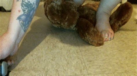 Extended Close Up Teddy Bear Trample Ms Lucy Bbw Toys Trampling Crush