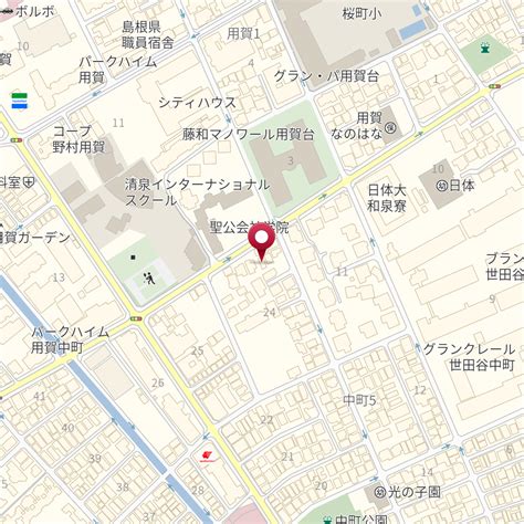 東京都世田谷区中町5－24－20 の地図 Mapfan