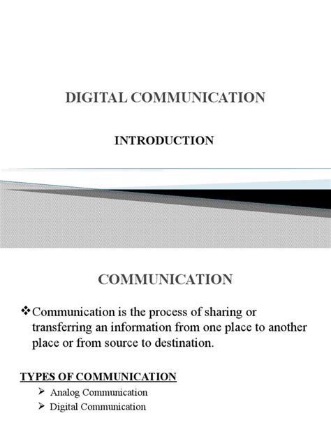 Intro Class Download Free Pdf Information Telecommunications