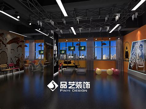 广州深圳上海工业科技健身房健身工作室品艺装饰 站酷zcool