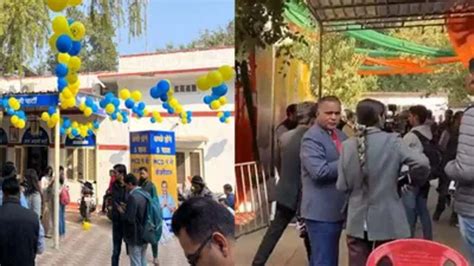 Delhi Mcd Elections ભાજપ અને Aap કાર્યાલયમાં ઉજવણીની તૈયારી શરુ
