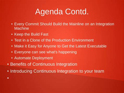 Continuous Integration Using Tfs Odp Technology And Computing