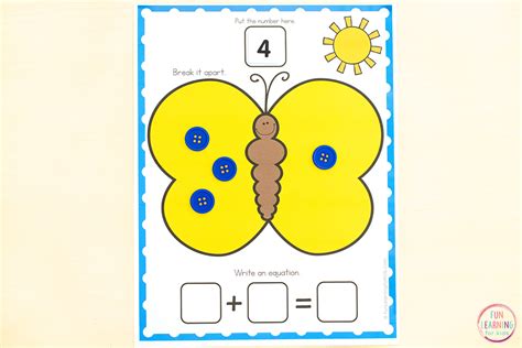 Insect Decomposing Numbers Mat