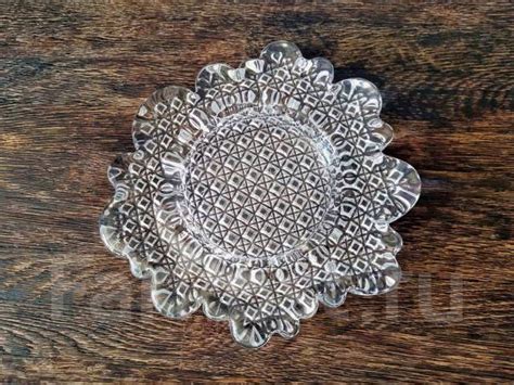 Декоративная хрустальная ваза винтаж б у в наличии Цена 800₽ во Владивостоке