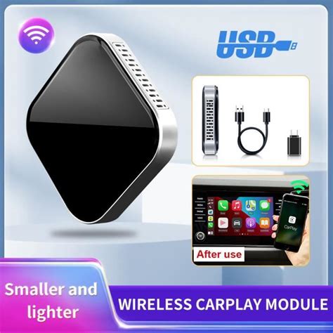 Adaptateur CarPlay sans fil Apple Carplay filaire à sans fil pour