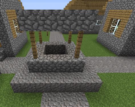 Draw Well Blueprints For Minecraft Houses Castles Towers And More