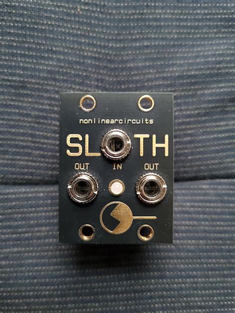 Nonlinearcircuits Nlc Sloth 1u Intellijel Format Eurorack Reverb