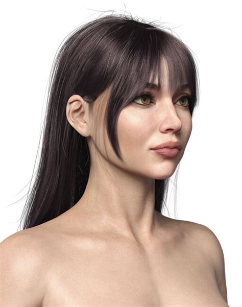 3d Character Pro Realistic 3d Character Nadia