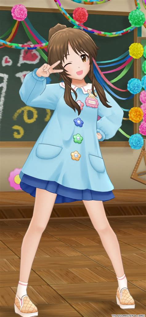 リムilr「📸⛩️」 On Twitter チャイルドスモック藍子ちゃん、普通に保育園の先生みたいですごく似合ってる。めちゃかわいい