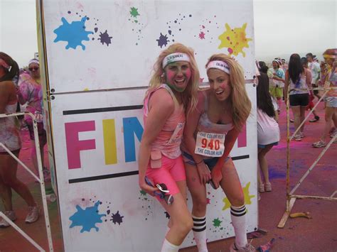 MessyDirtyHair The Color Run