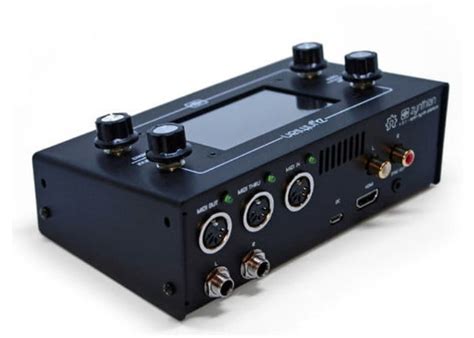 zynthian open source raspberry pi synthesiser geeky gadgets
