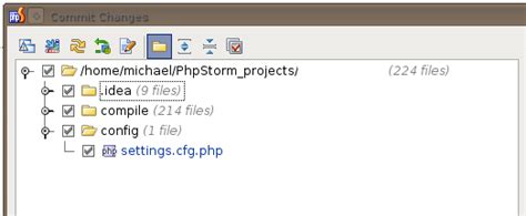 Ignored Files Are Appearing In My Commit Options Is This Right Ides Support Intellij