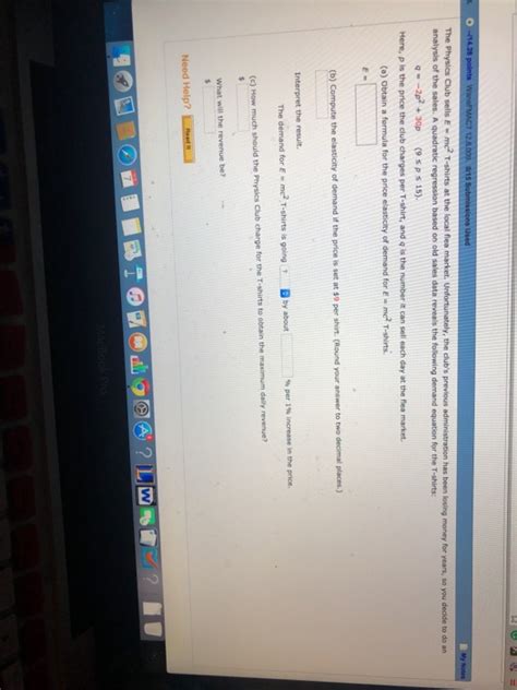 Solved 0 Analysis Of The Sales A Quadratic Regression Based