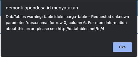 Terdapat Error Di Menu Keluarga Issue Opensid Opendk Github