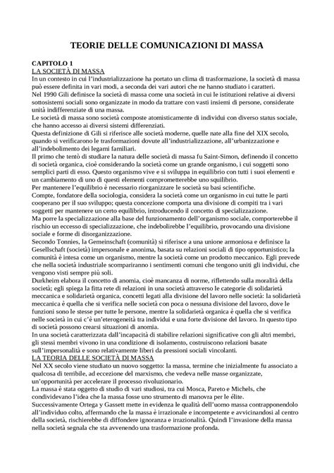 Riassunto Manuale Bentivegna Docsity