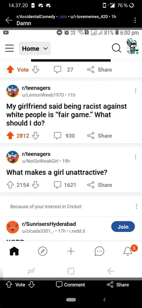 JU r/accidentalcomedy every. single. post. is just two posts with mild ...