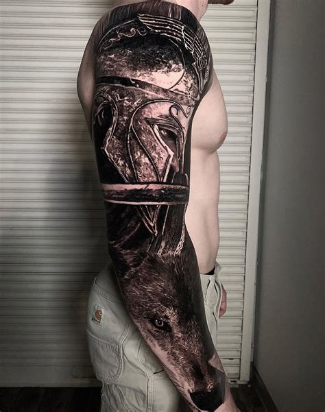 Spartan Tattoo Ideas For Men Photos