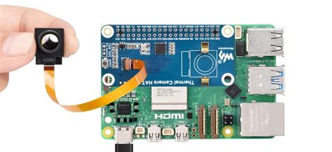 Waveshare：红外热像仪可作为raspberry Pi 的 Hat 使用，配备 Usb C 接口，适用于个人电脑和智能手机