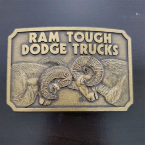 Ram Tough Dodge Trucks Belt Buckle 4638177395